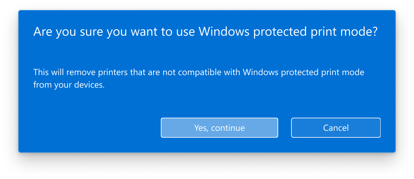 Windows Protected Print Mode: What does it mean? | Levi, Ray & Shoup inc.